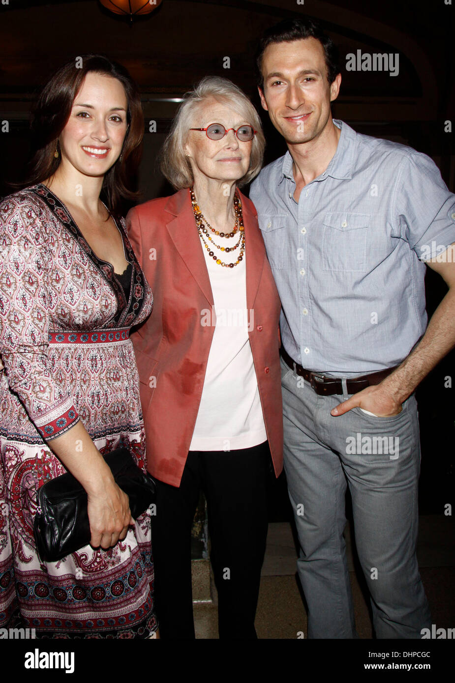 LeAnn Garris, Margaret Styne and Aaron Lazar Closing night reception ...