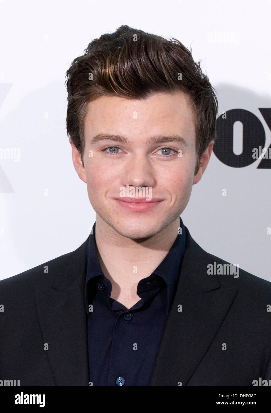 Chris Colfer 2012 Fox Upfront Presentation held at the Wollman Rink ...