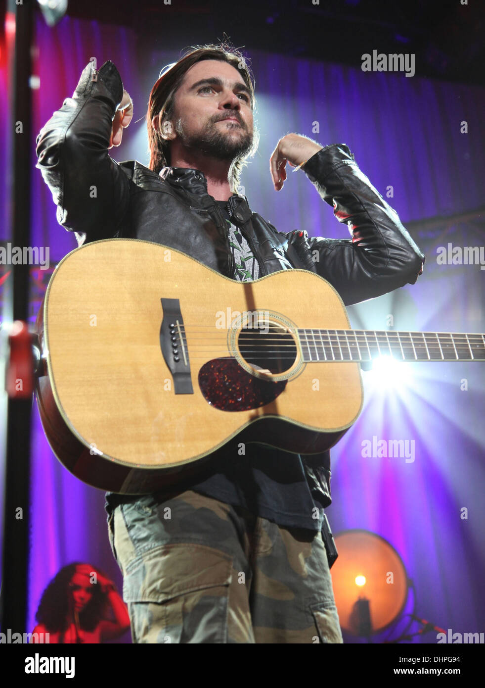 Juanes performing live at the Roseland Ballroom New York City, USA - 14 ...