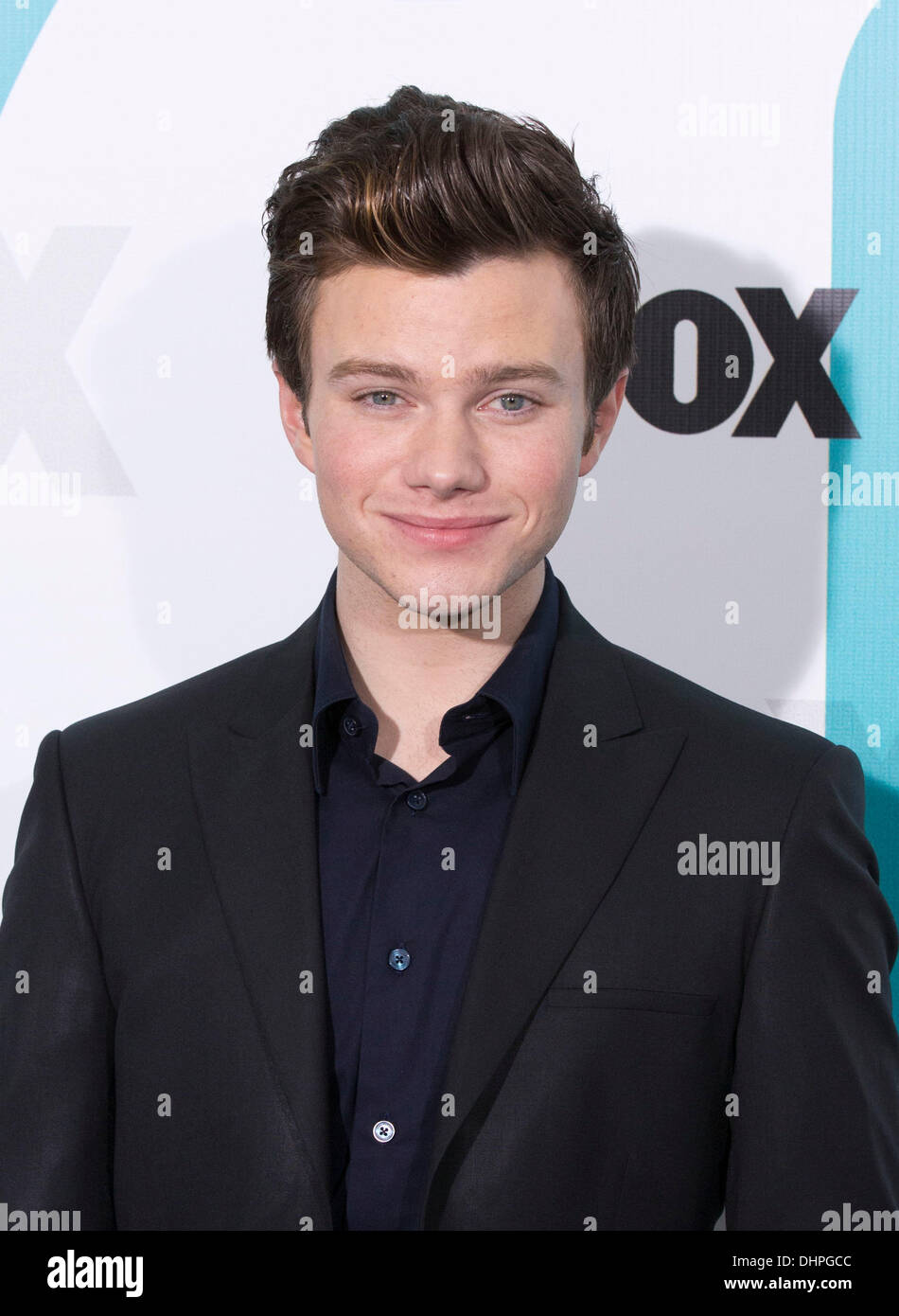 Chris Colfer 2012 Fox Upfront Presentation held at the Wollman Rink ...