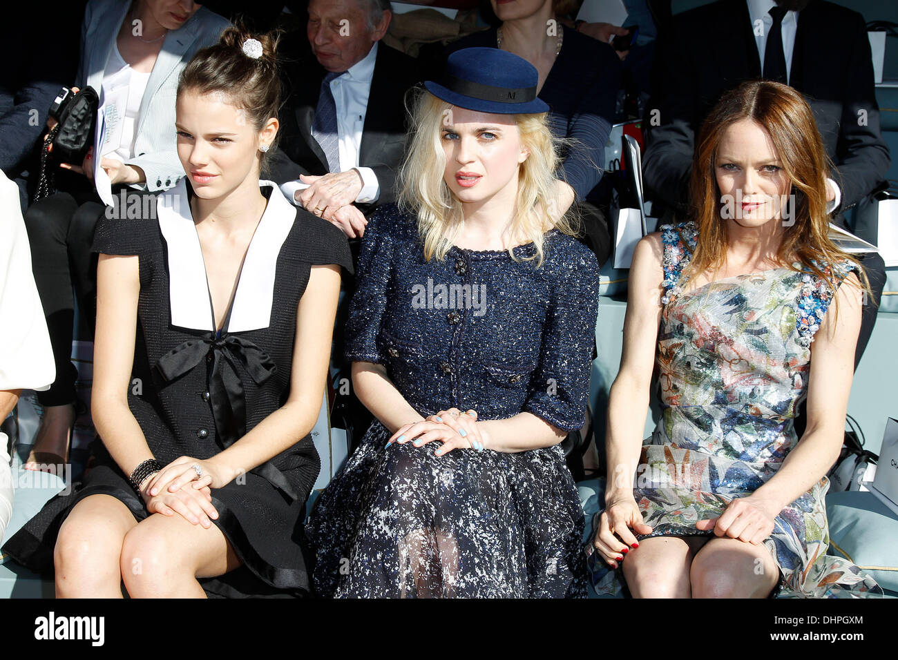 Laura Neiva, Cecile Cassel and Vanessa Paradis the Chanel 2012/13 ...