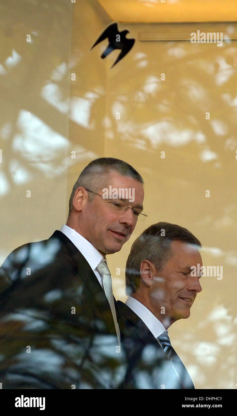 Hanover, Germany. 14th Nov, 2013. Former German President Christian ...