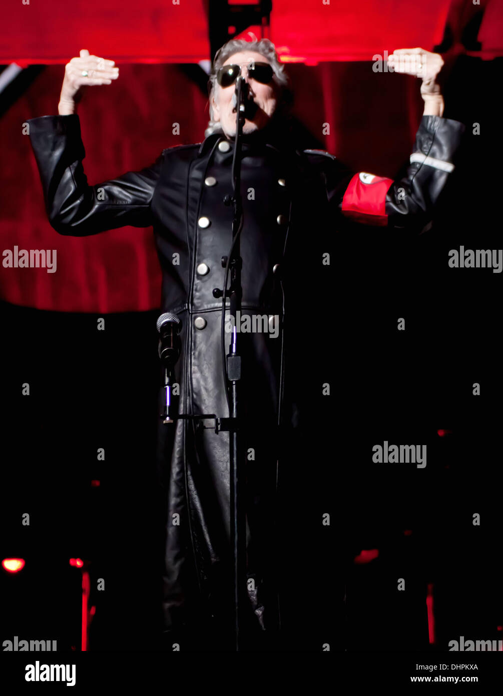 Roger Waters performing live at US Airways Center in Phoenix Arizona ...
