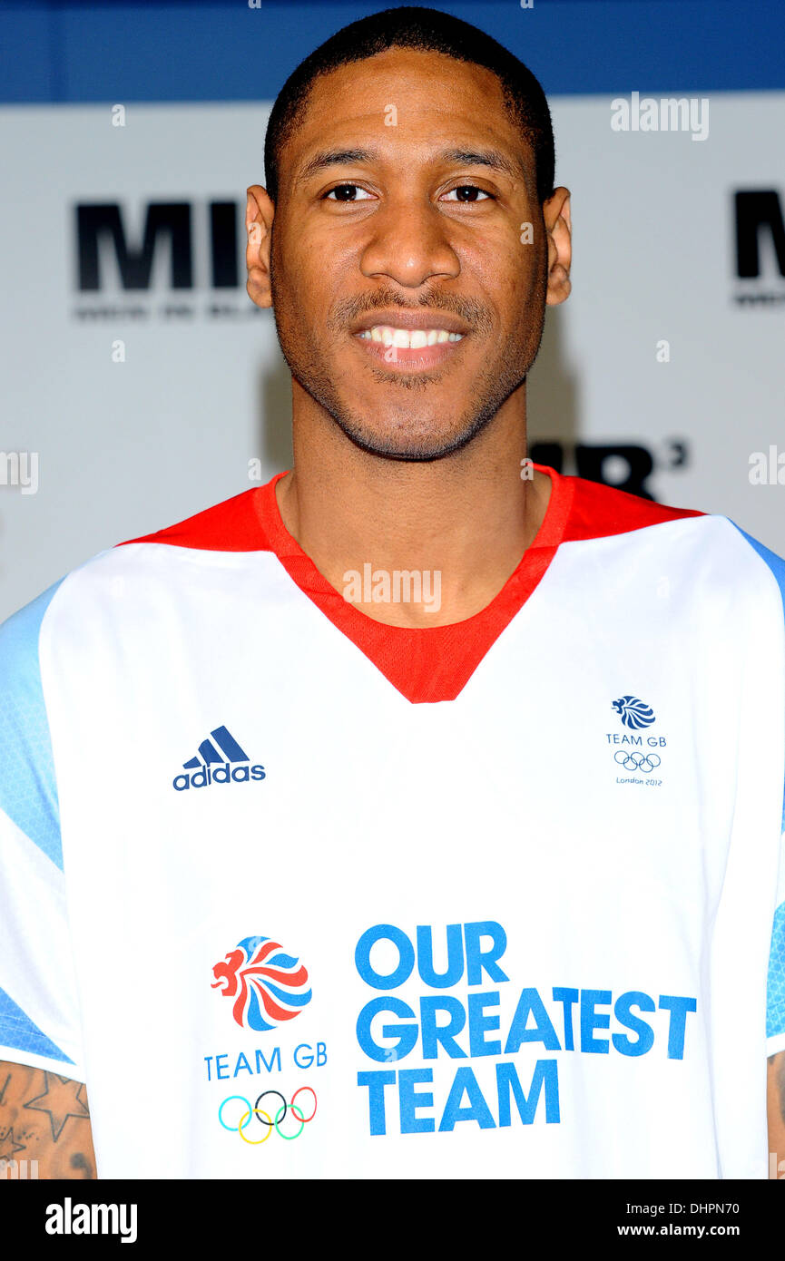 Drew Sullivan (GB Basketball Player) attends a "Men In Black Team GB ...
