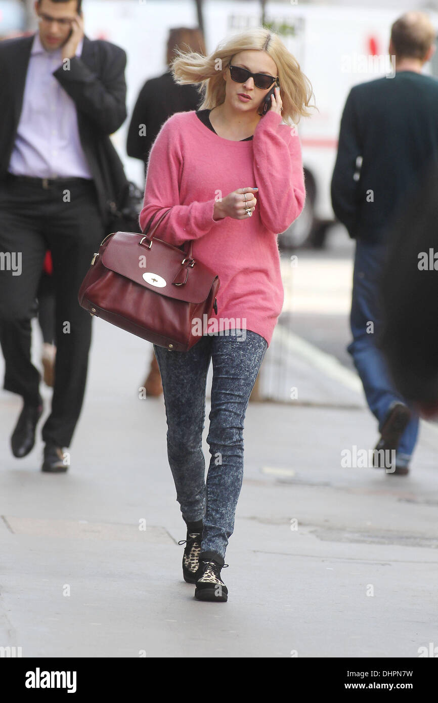 Feane Cotton arriving at the BBC radio One studios London, England - 16 ...