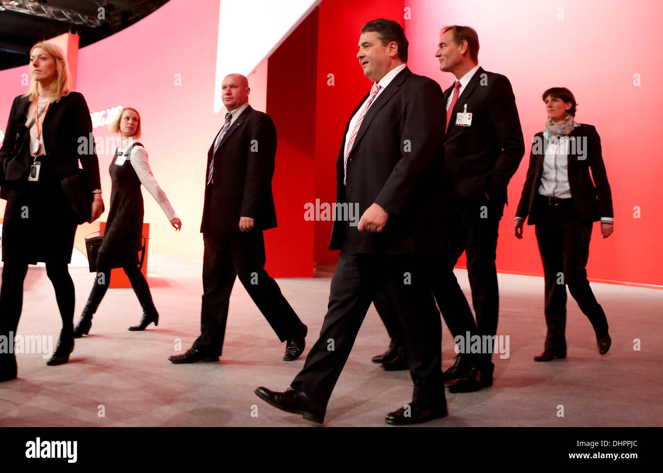Leipzig, Germany. 14th Nov, 2013. Chairman of the German Social ...