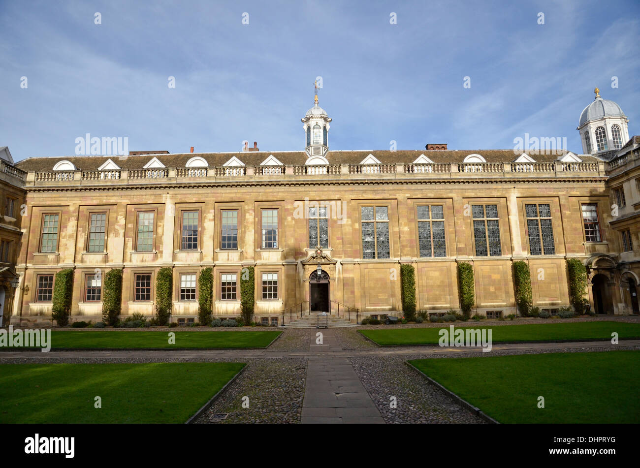 Clare college courtyard hi-res stock photography and images - Alamy