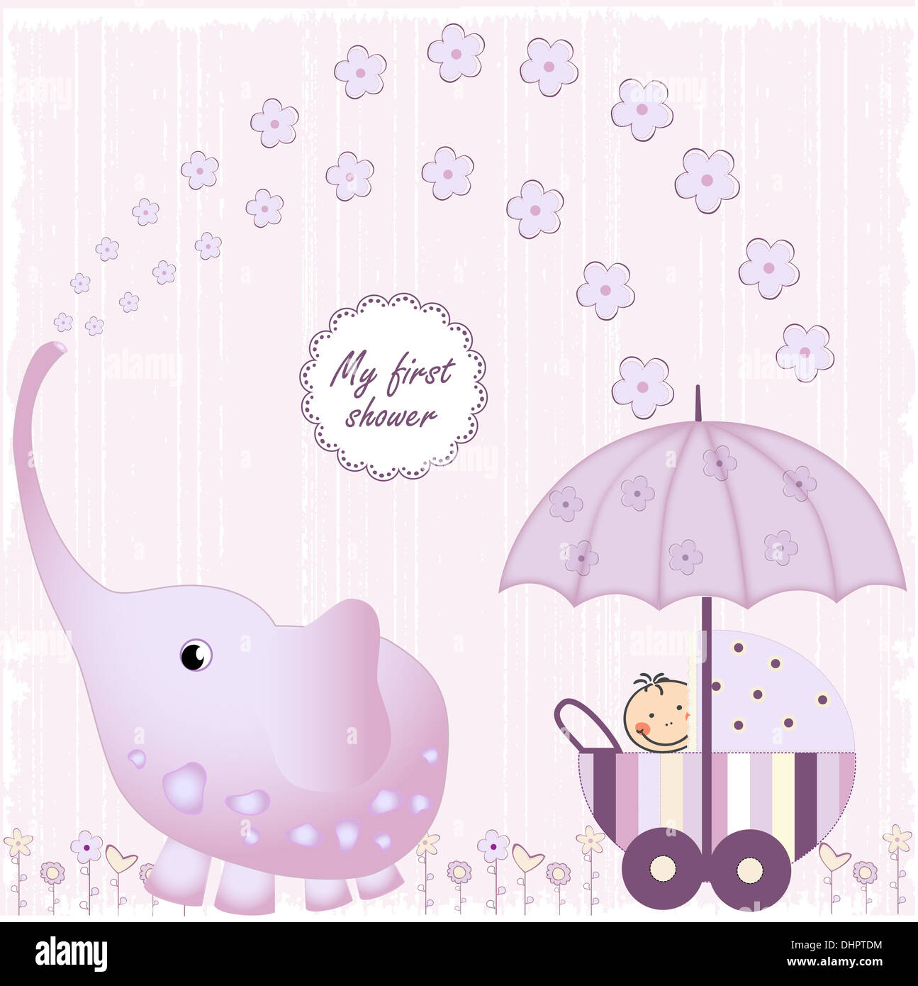 first baby shower Stock Photo - Alamy