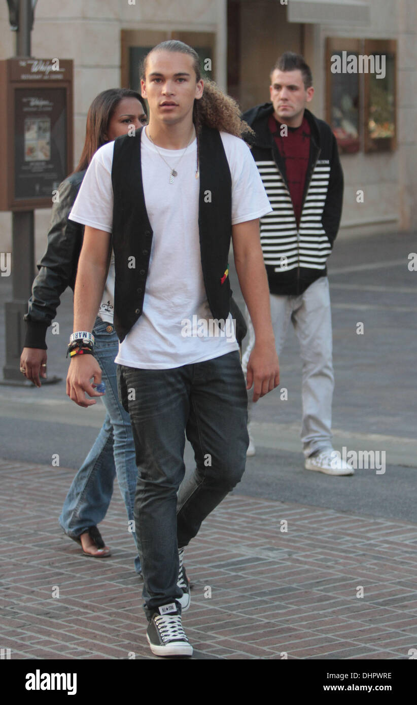 DeAndre Brackensick arriving for the 'American Idol' afterparty at The Grove Los Angeles ...
