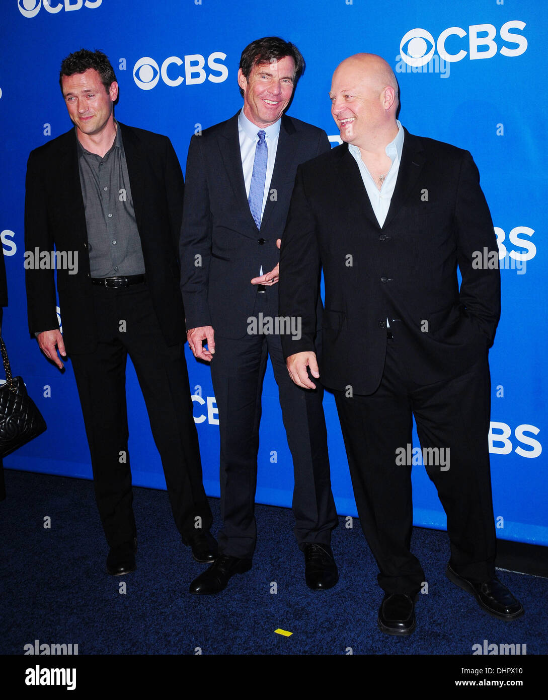 Jason O'Mara, Dennis Quaid and Michael Chiklis 2012 CBS Upfronts at The ...