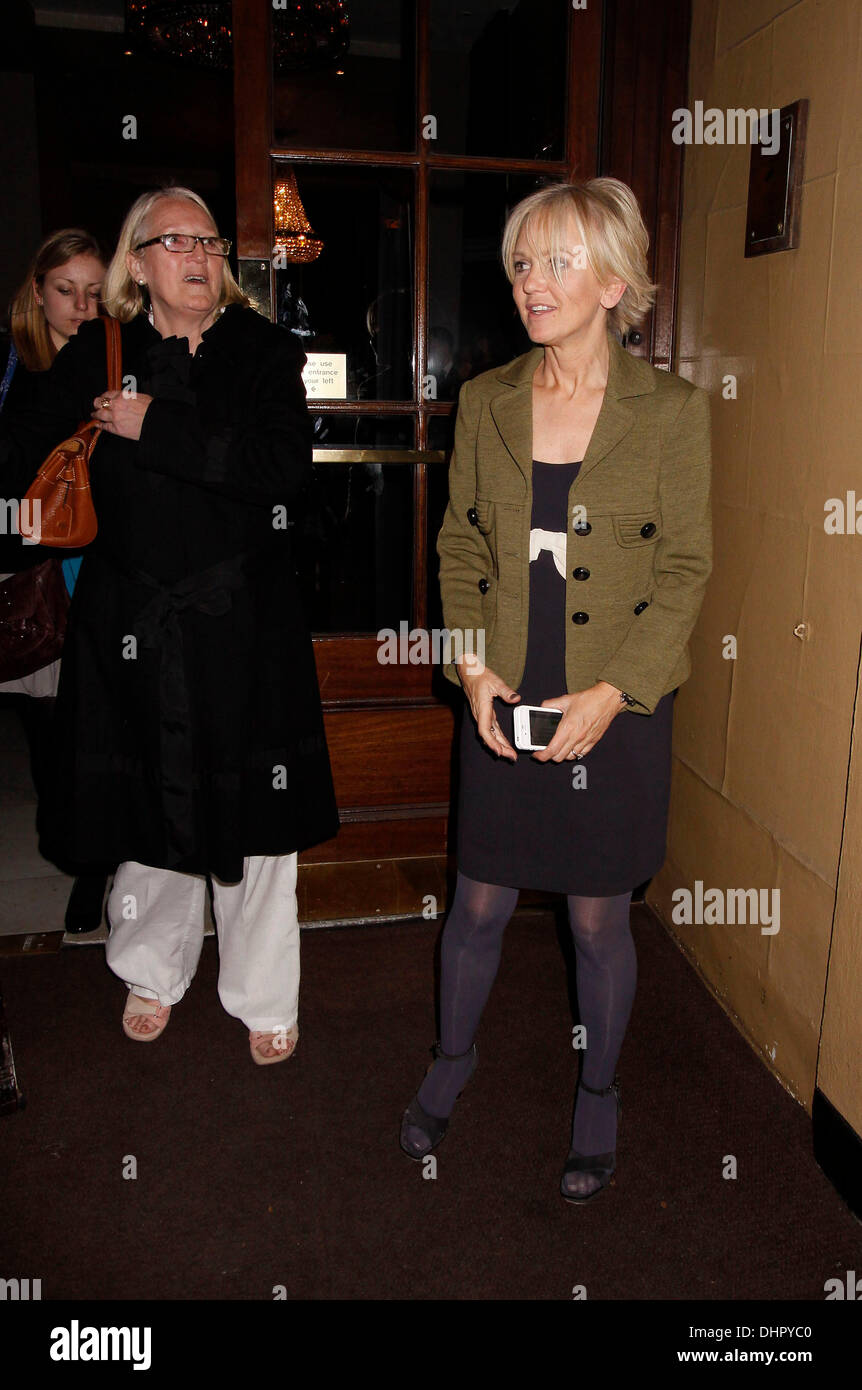Lisa Maxwell with her mother "What The Butler Saw" after party ...