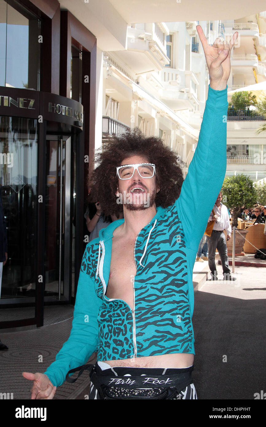 Redfoo of LMFAO Celebrities during the 65th Cannes Film Festival Cannes ...