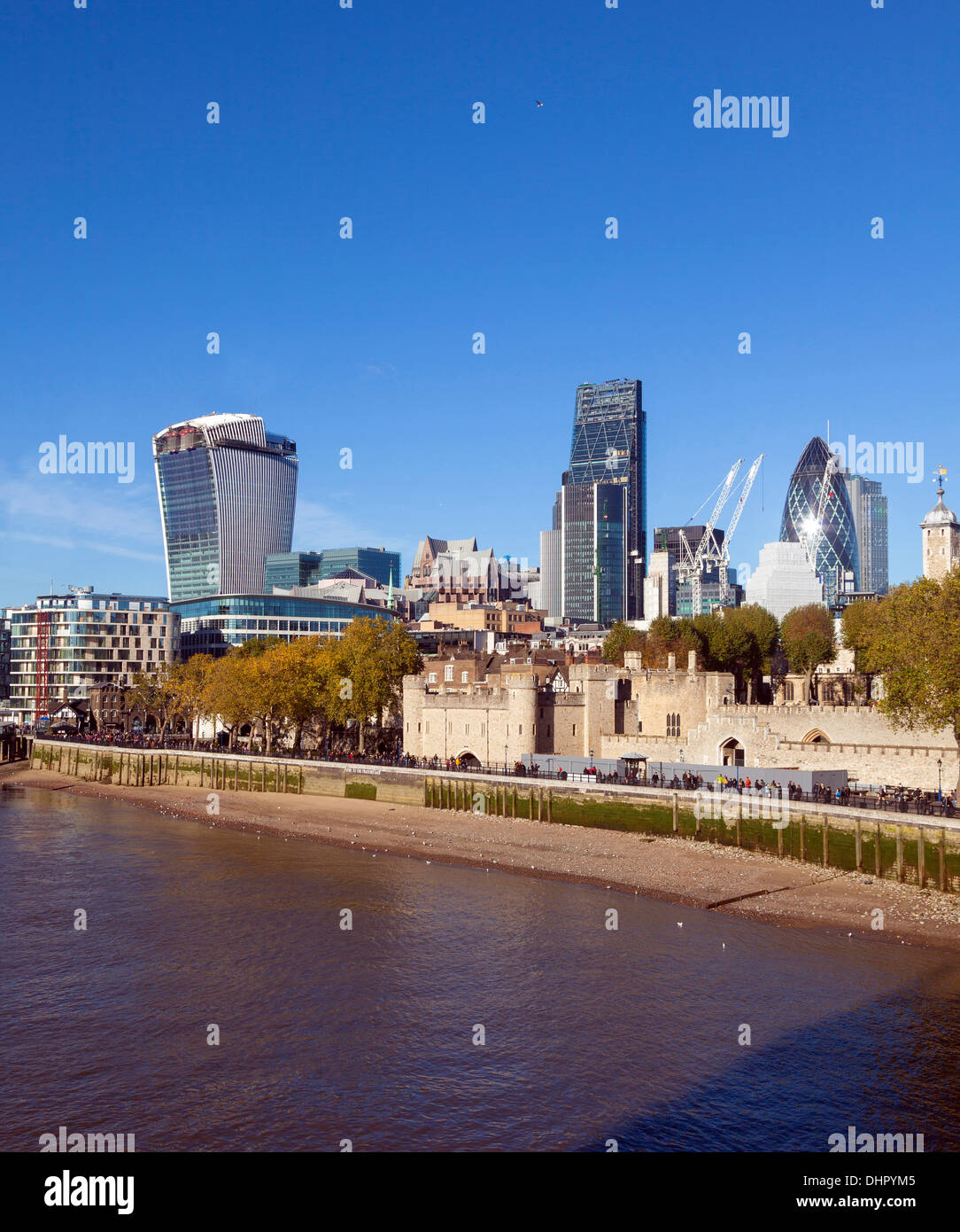 City of London with new buildings completed 2014 Stock Photo - Alamy