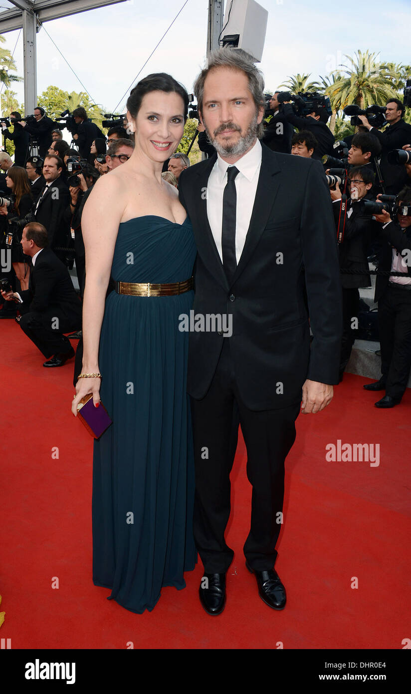 Geraldine Pailhas and Christopher Thompson De Rouille et D'Os Premiere at the 65th Cannes Film ...