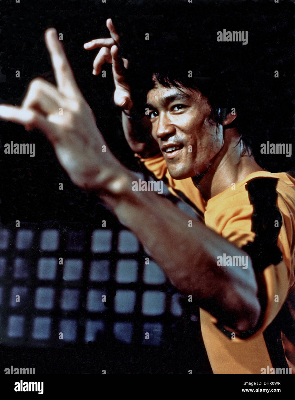 BRUCE LEE (1940-1973) Hong Kong/American martial arts film actor Stock ...