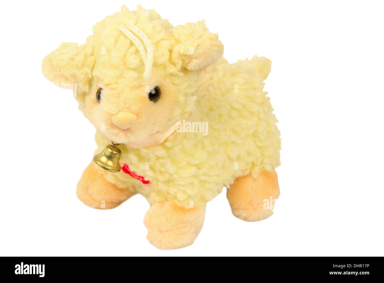 soft toy lamb with a bell Stock Photo - Alamy