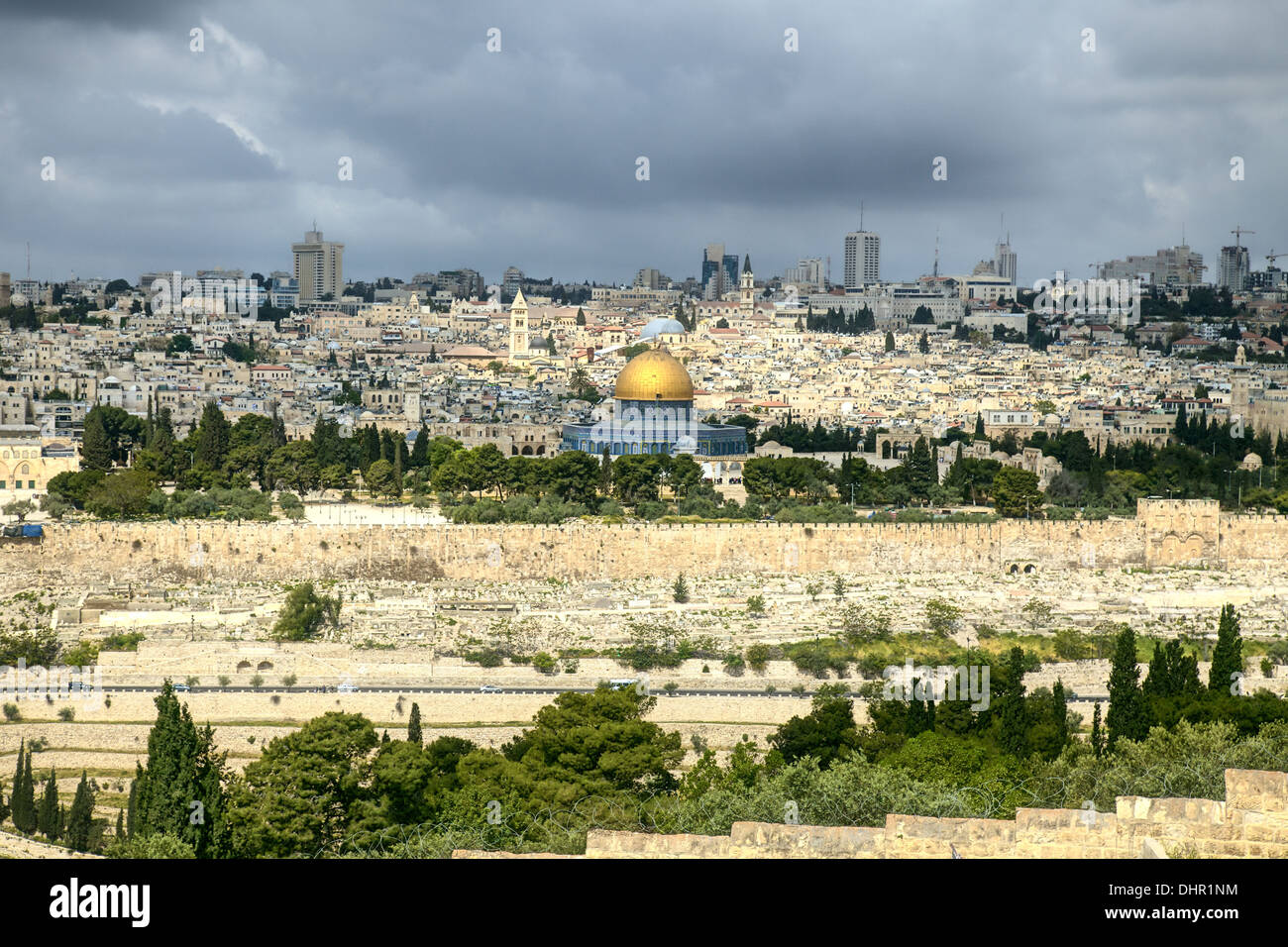 The holy city Jerusalem Stock Photo - Alamy