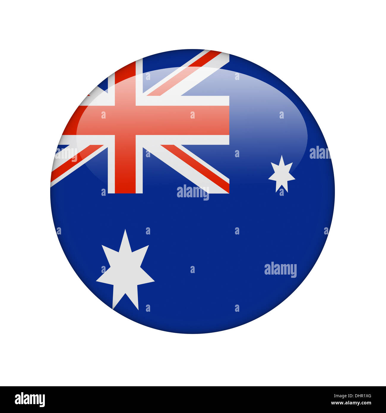 The Australian flag Stock Photo - Alamy