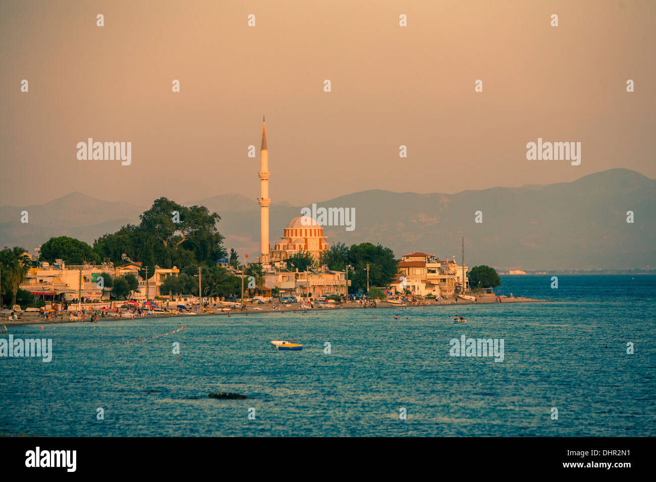 Beach by the road in Turkey, 2013 Stock Photo - Alamy
