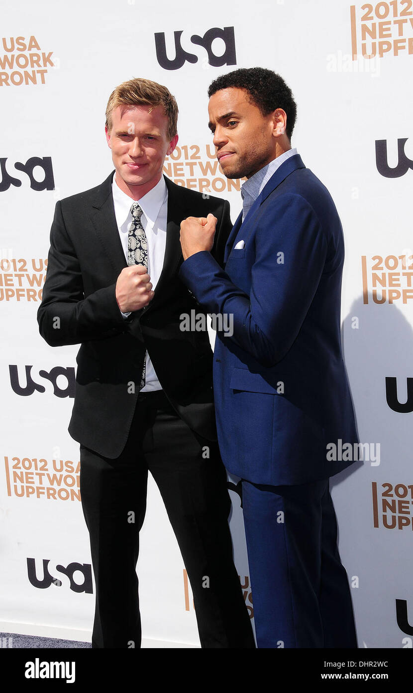 Michael Ealy and Warren Kole The 2012 USA Network Upfront Presentation ...