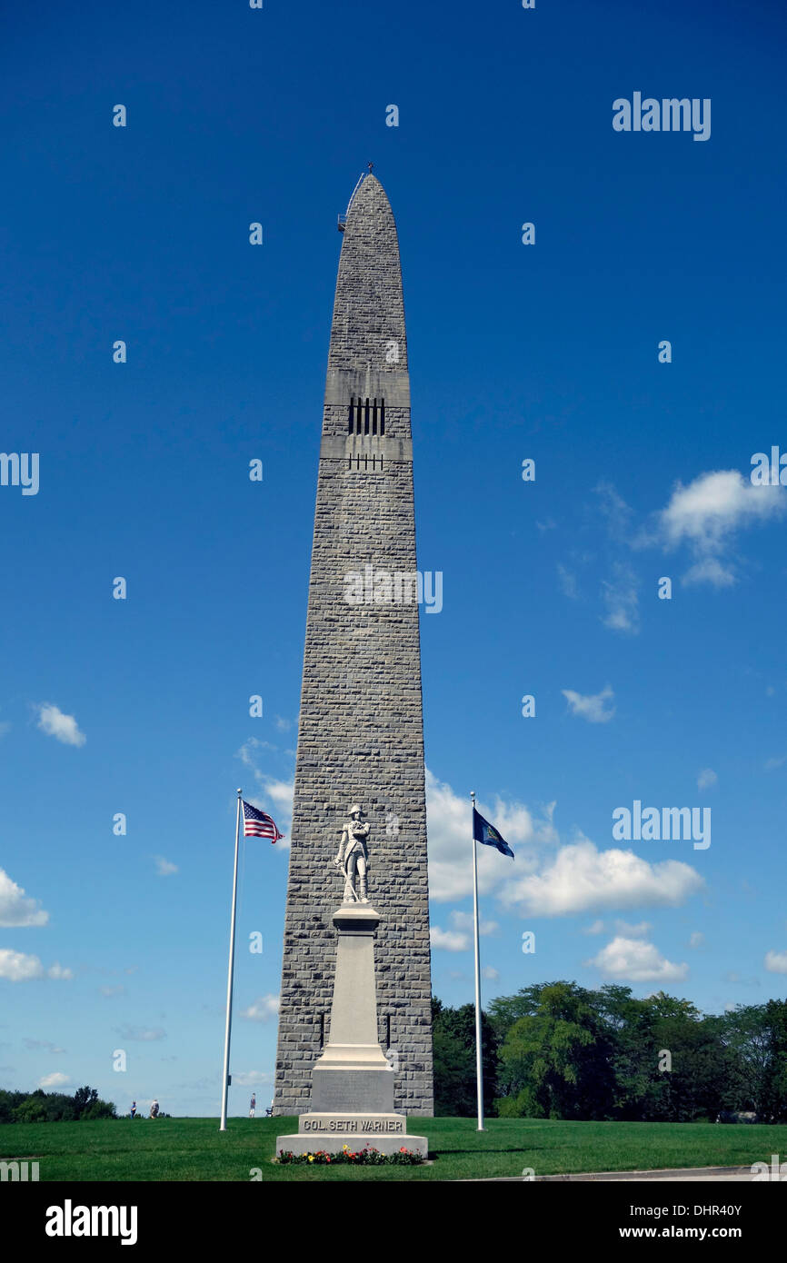 Bennington battle monument hi-res stock photography and images - Alamy