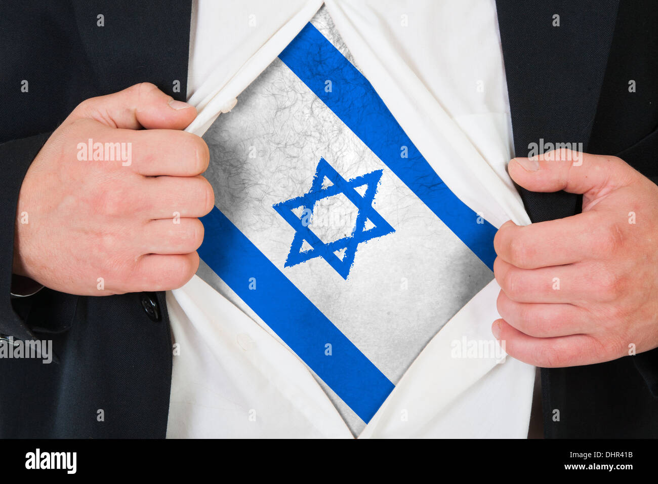 The Israeli flag Stock Photo - Alamy
