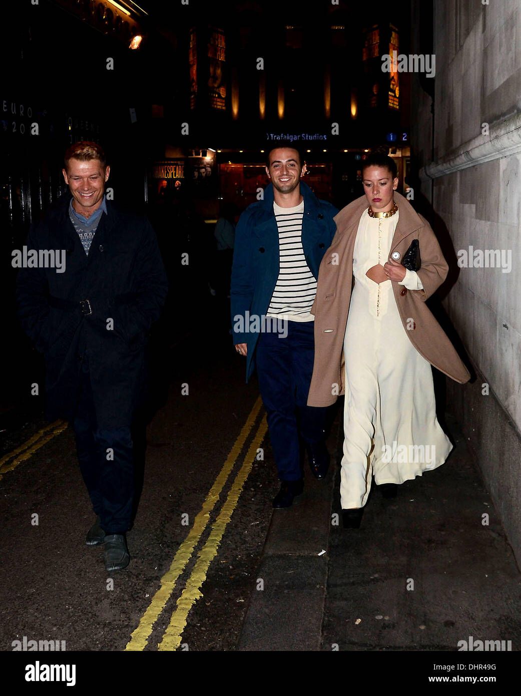 Natalie Casey and John Partridge Abigail's Party after party held at ...