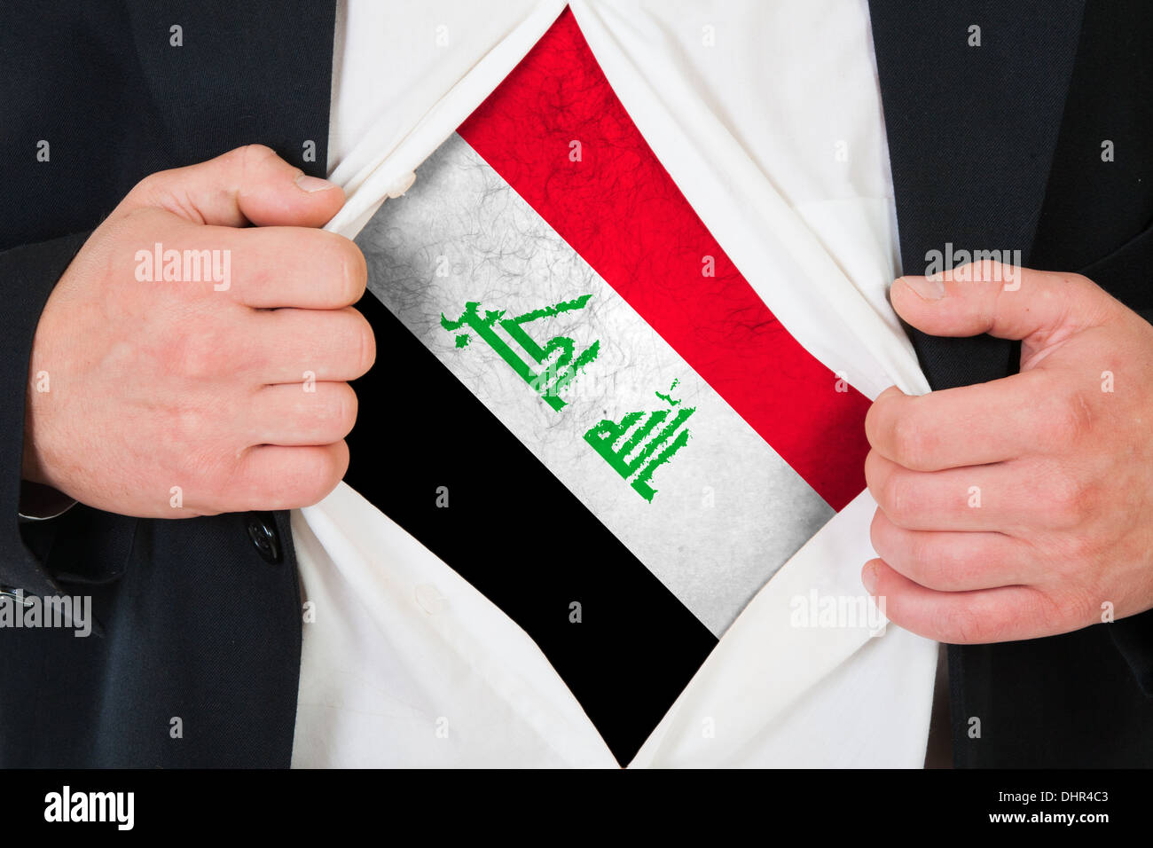The Iraqi flag Stock Photo - Alamy