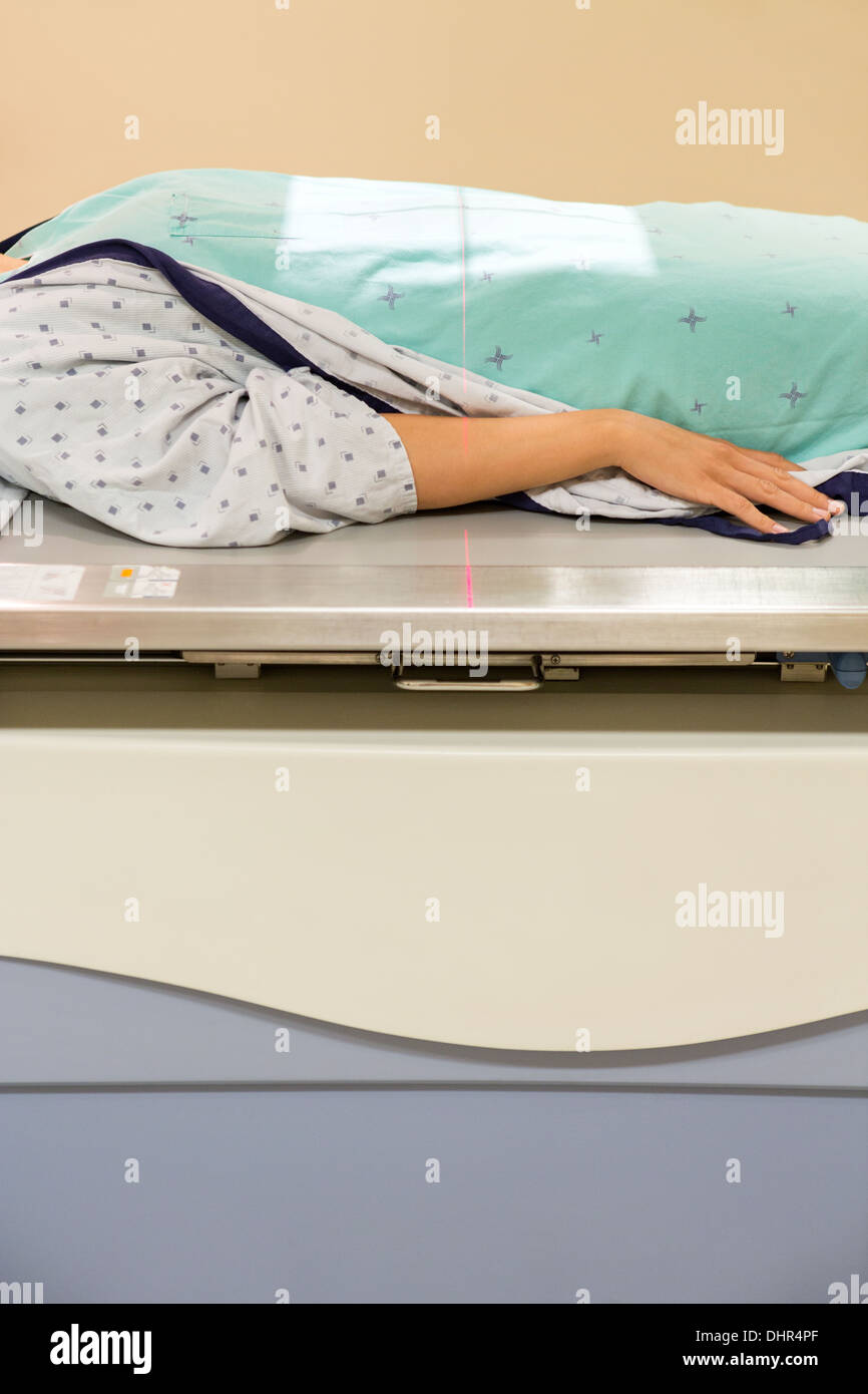 Patient Getting Xray In Examination Room Stock Photo - Alamy