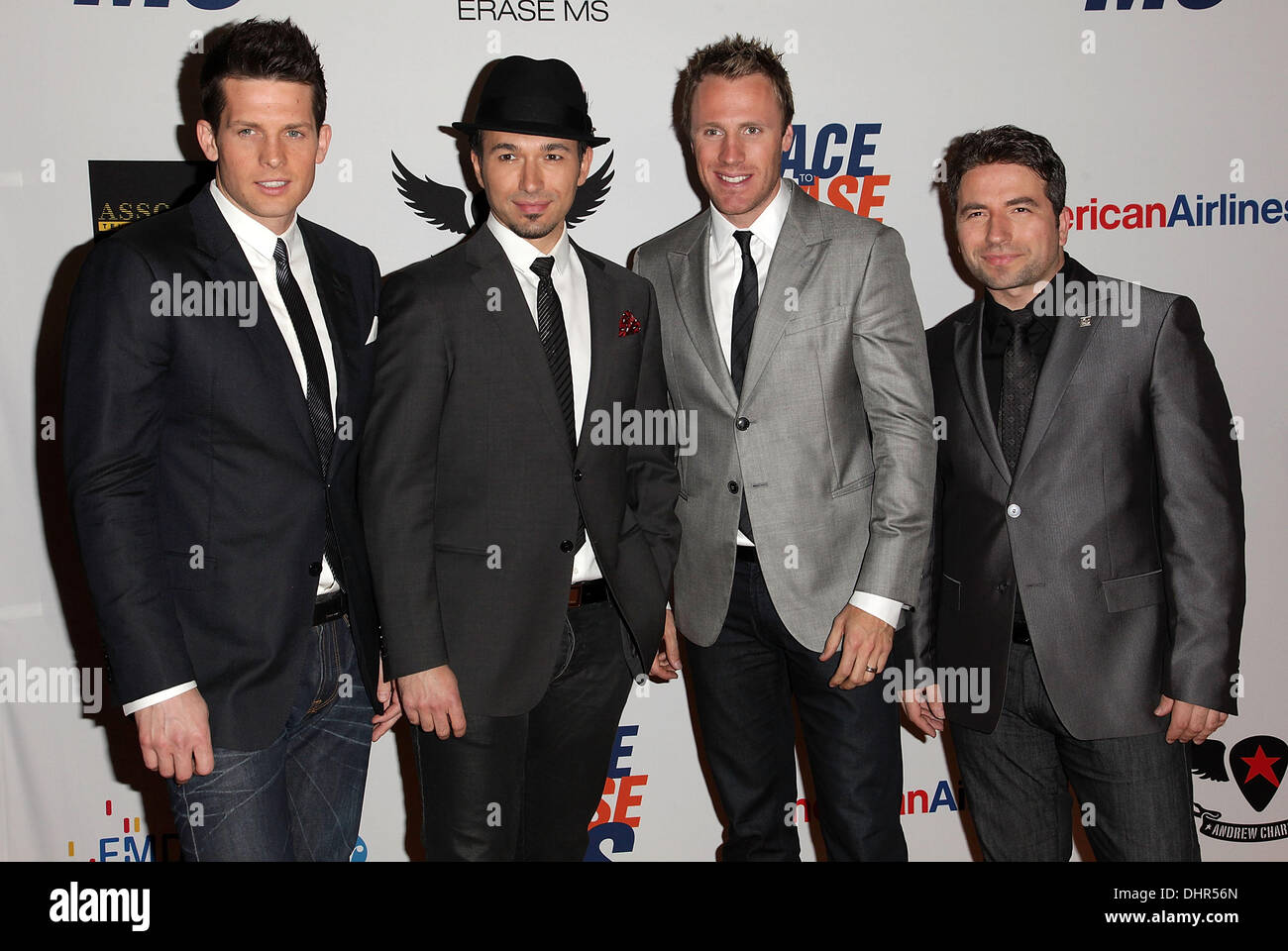 Musical group The Tenors 19th Annual Race to Erase MS held at the Hyatt ...