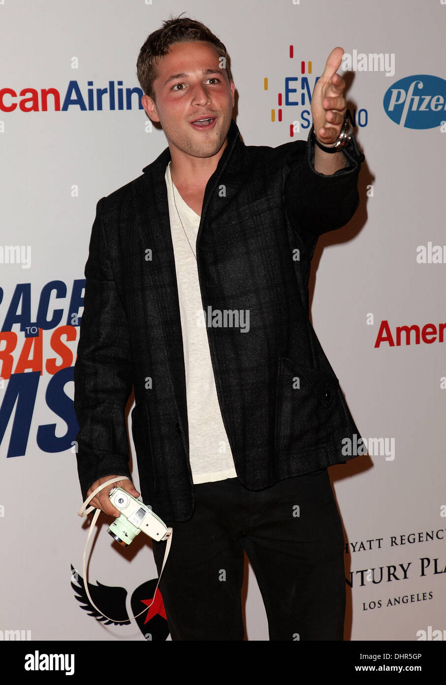 Shawn Pyfrom 19th Annual Race to Erase MS held at the Hyatt Regency ...