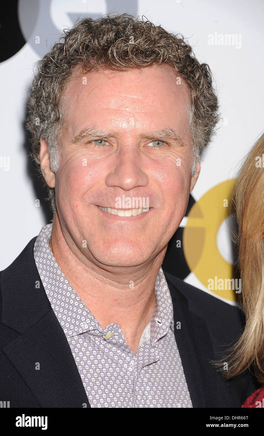 WILL FERRELL US film actor in November 2013. Photo Jeffrey Mayer Stock ...