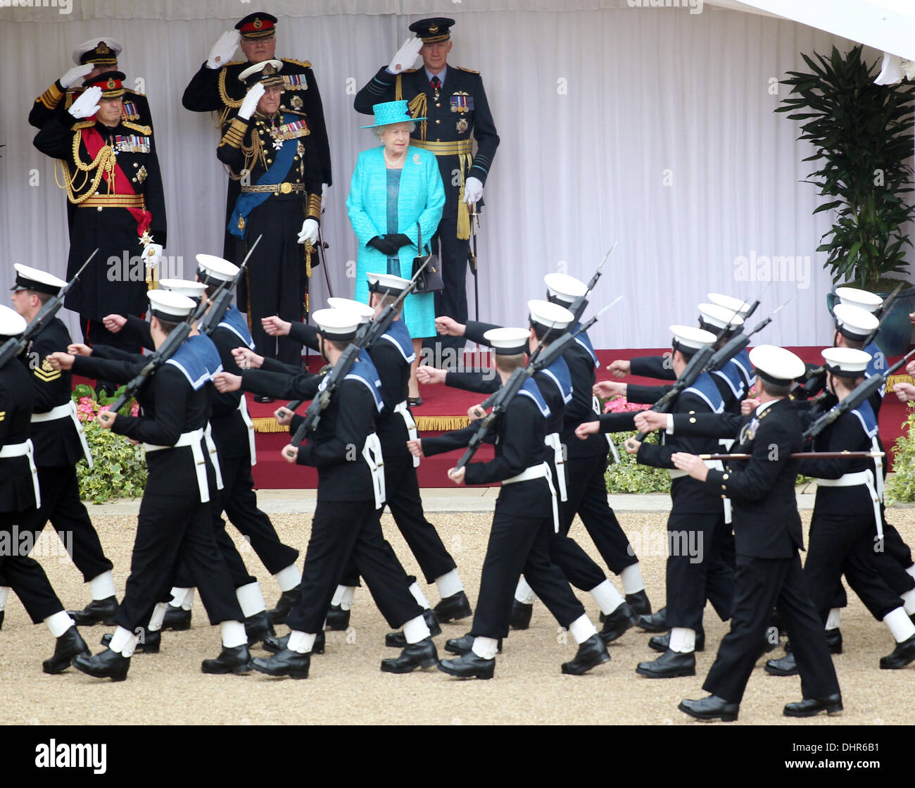 Prince Philip, Duke of Edinburgh and Queen Elizabeth II Queen Elizabeth ...