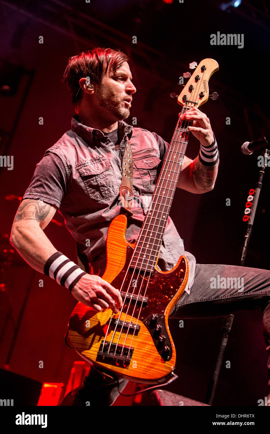 Assago Milan Italy. 12th November 2013. The American rock band ALTER ...