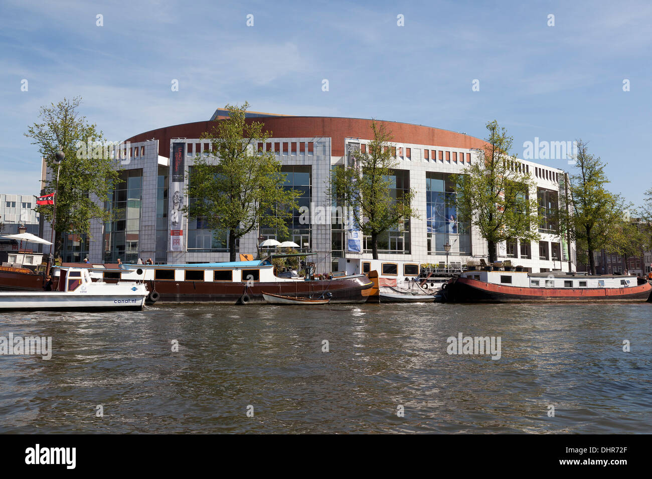 Stopera Opera Music Theatre and Town Hall in Amsterdam, Holland Stock ...
