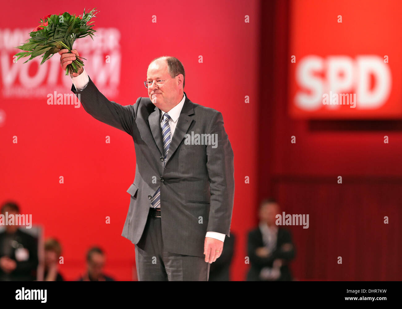 Leipzig, Germany. 14th Nov, 2013. Peer Steinbrueck of the German Social ...