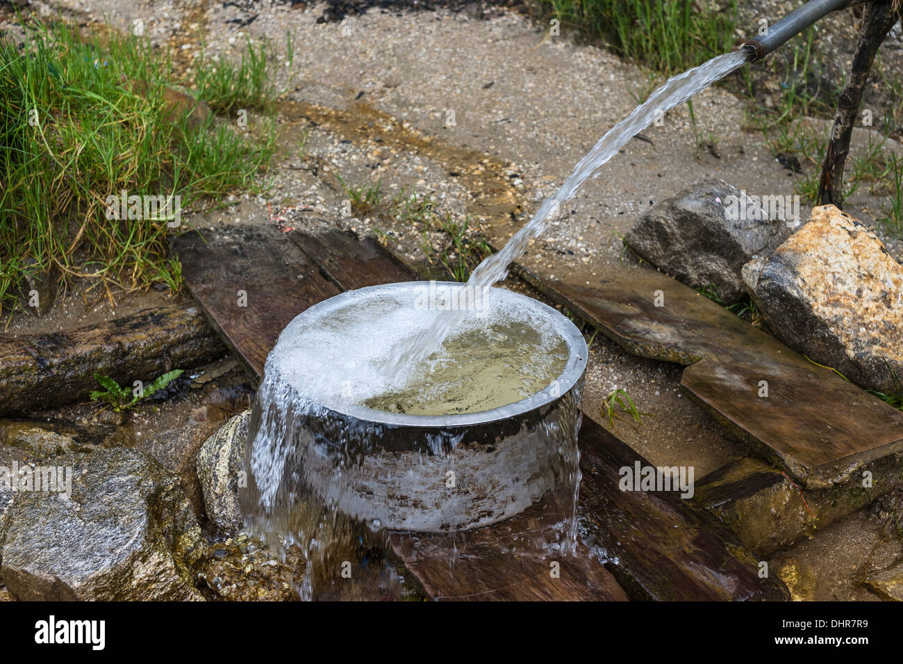 Water tap india hi-res stock photography and images - Alamy