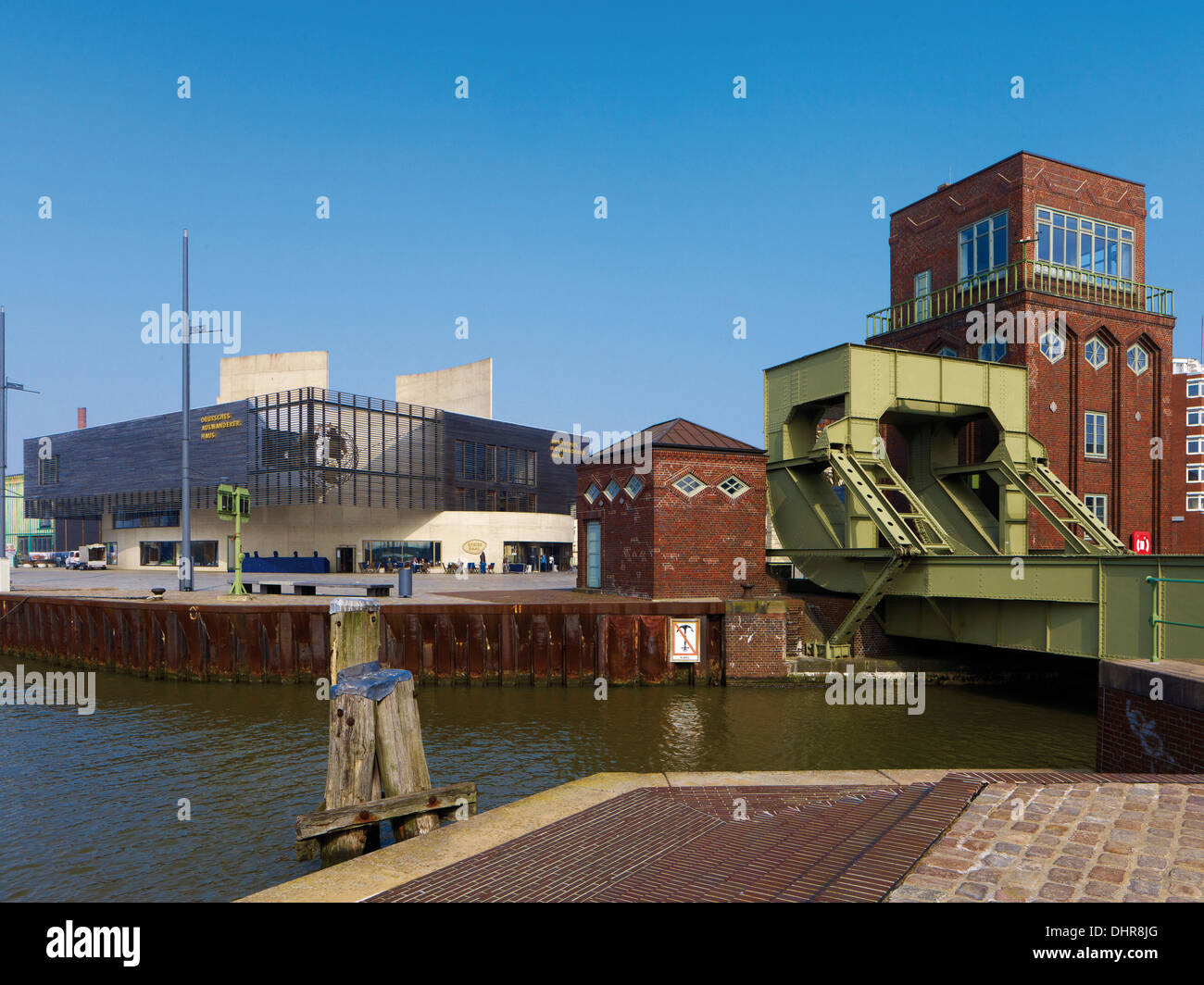 German Emigration Center and Bascule bridge, Bremerhaven, Bremen ...