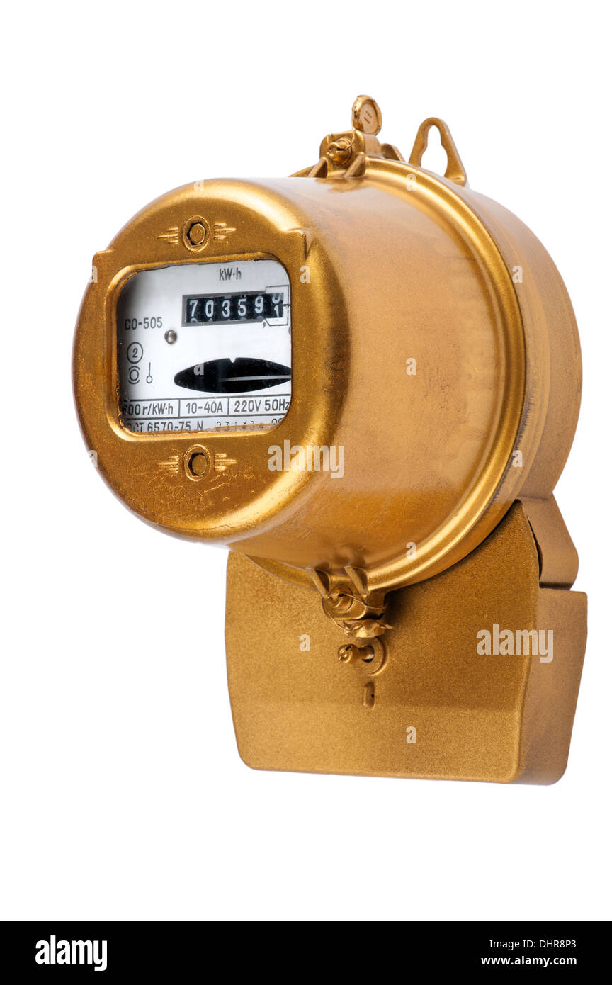 Electric meter hi-res stock photography and images - Alamy