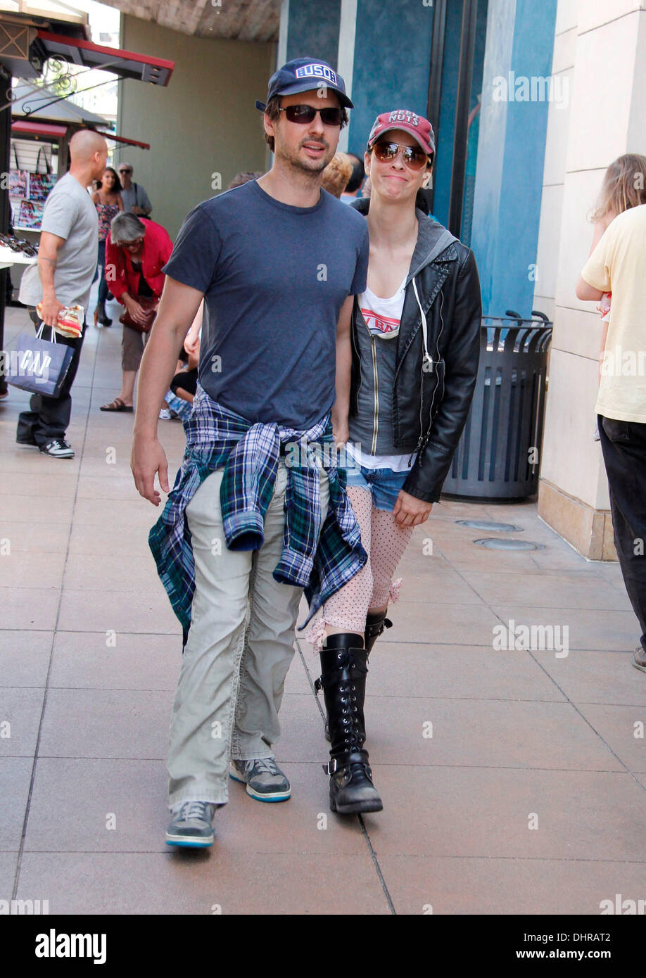 Sarah Silverman and her new boyfriend out and about at The Grove ...