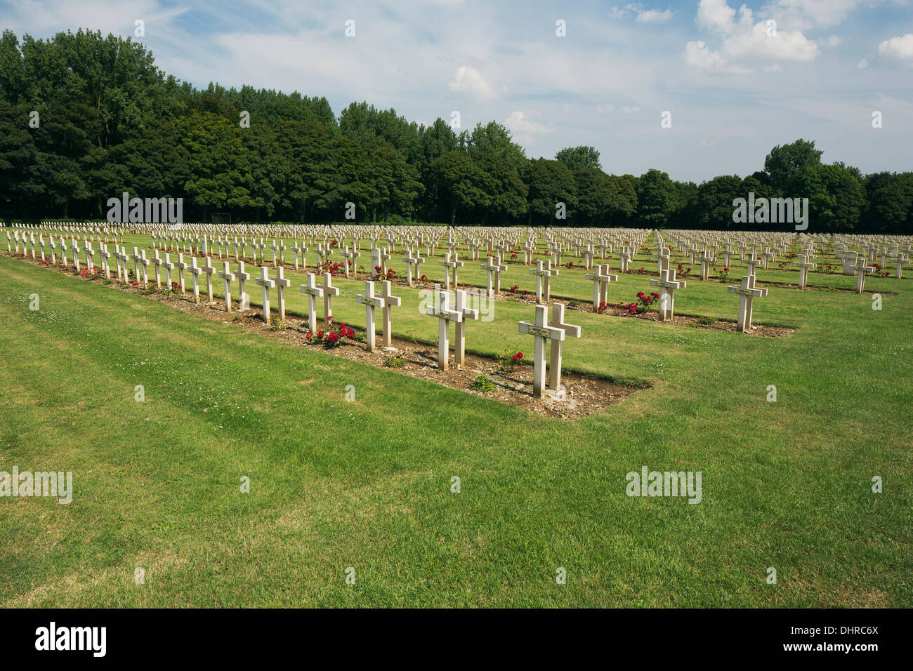 Overview of the necropolis Stock Photo - Alamy
