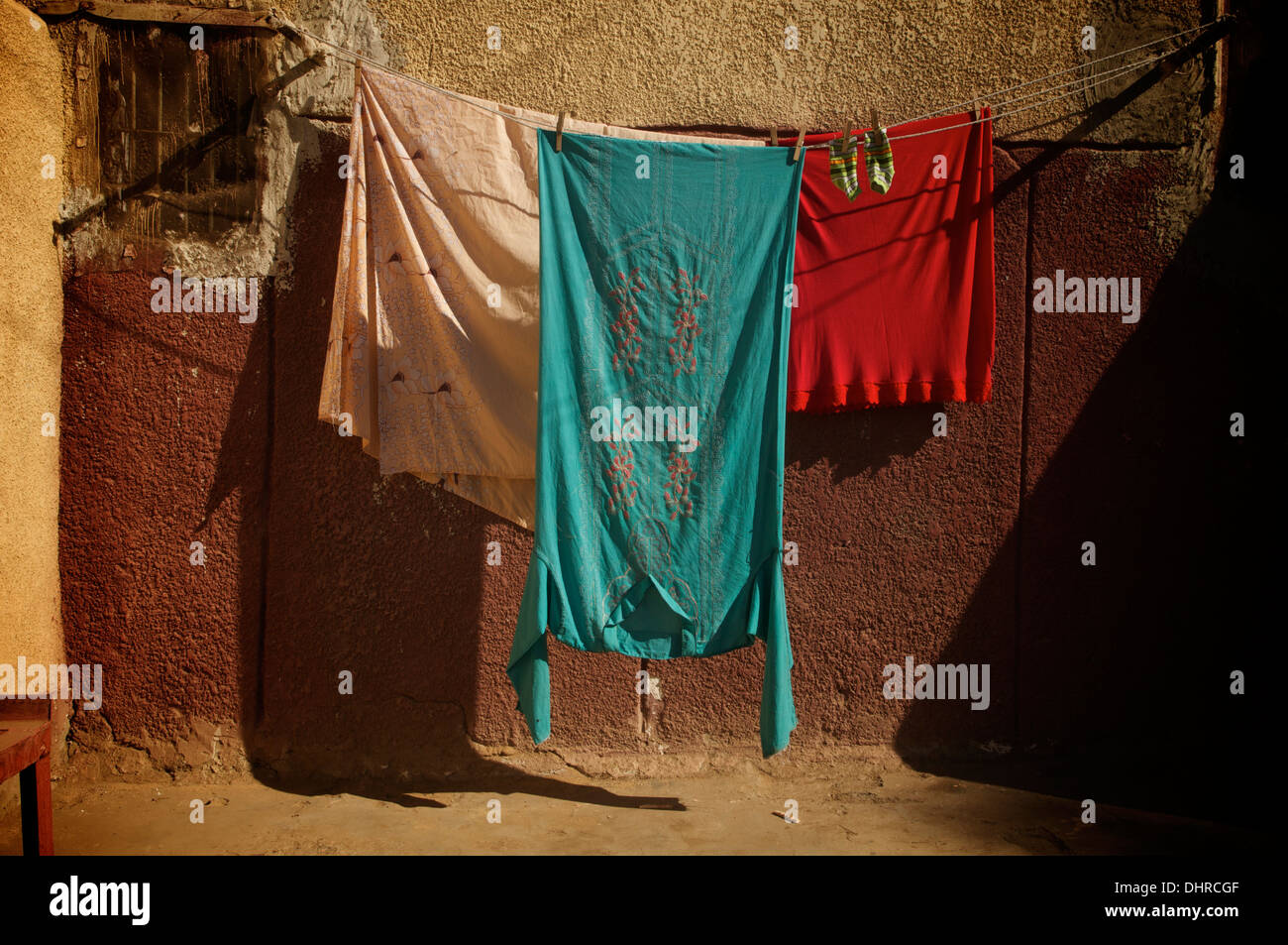 Clothes washing egypt hi-res stock photography and images - Alamy