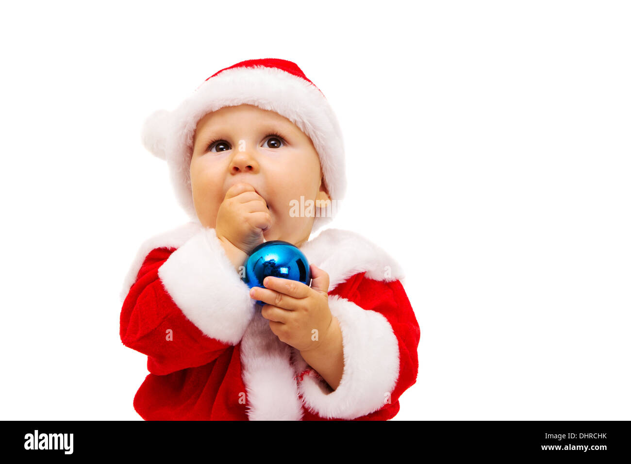 Little boy Santa Claus. Portrait Stock Photo - Alamy
