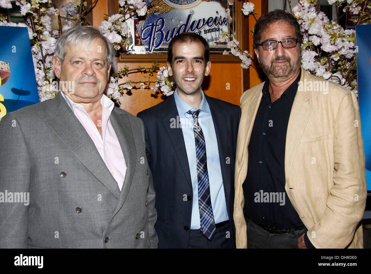 Daniel Okrent, Marc Bruni and Peter Gethers Opening night after party ...