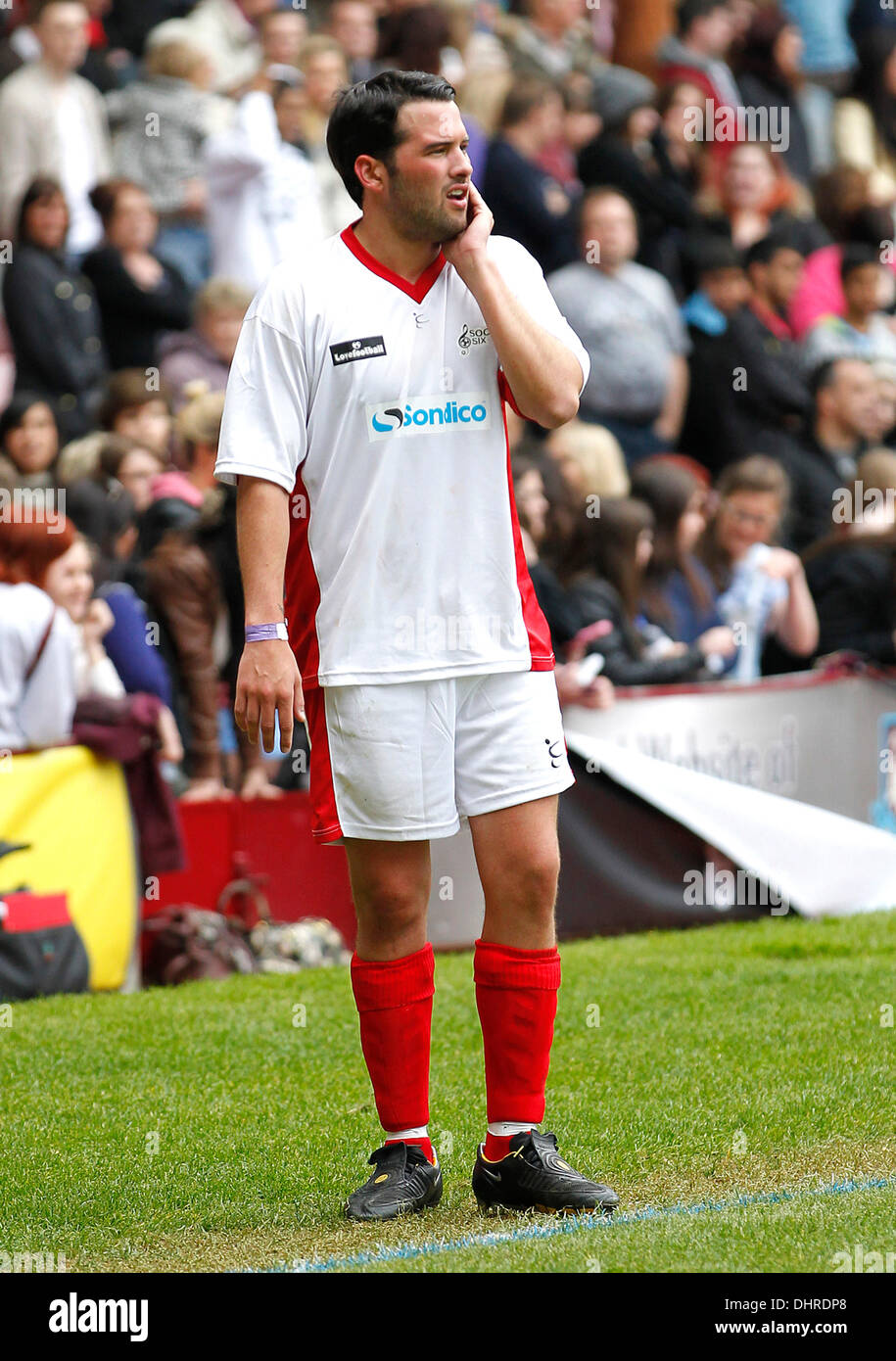 Ricky Rayment Celebrity Soccer Six match held at West Ham Football Club ...