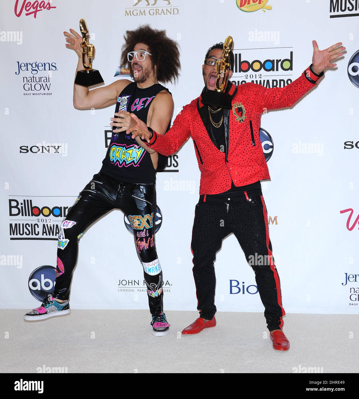 LMFAO 2012 Billboard Music Awards, held at MGM Grand Garden Arena ...