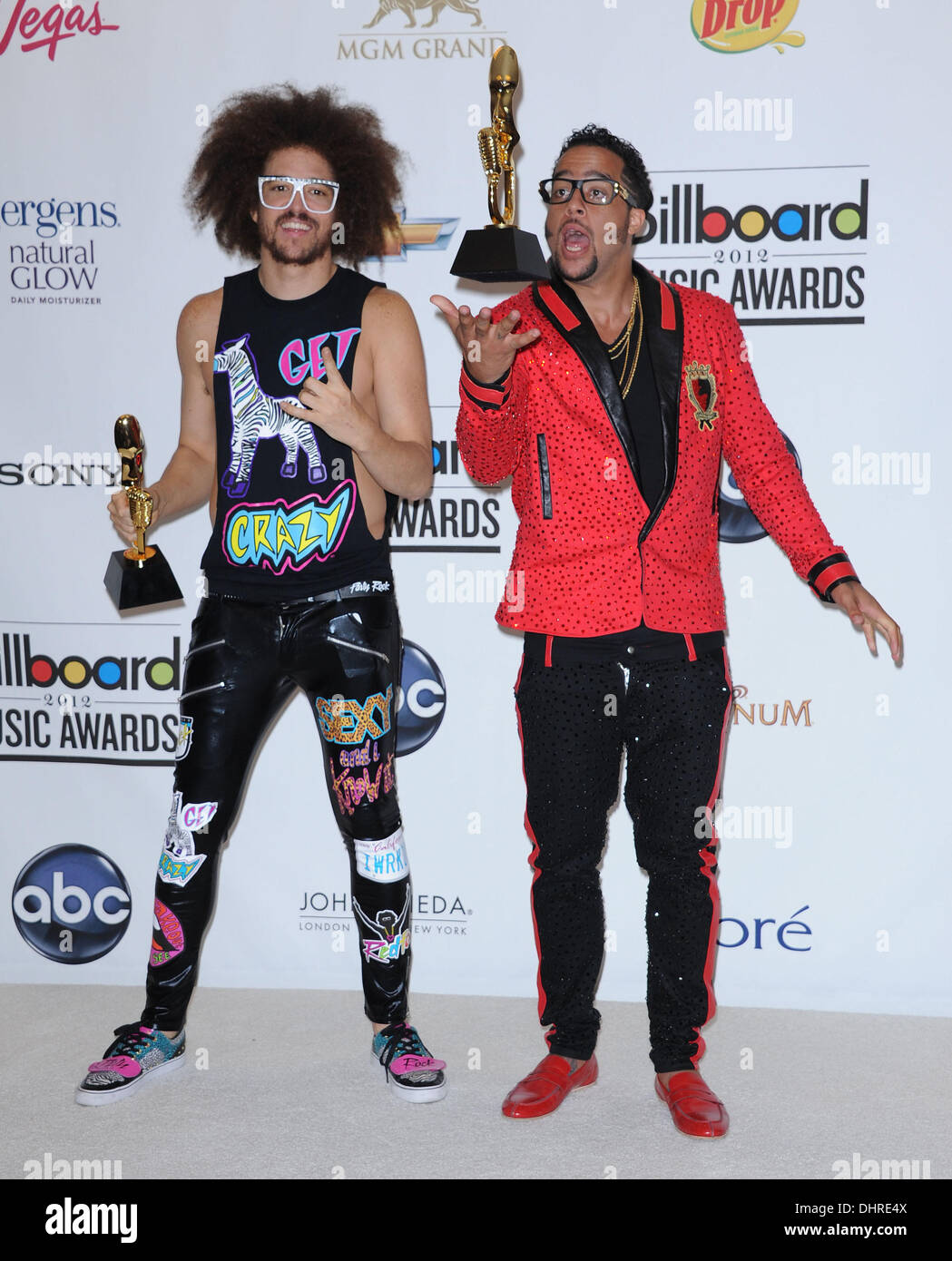 LMFAO 2012 Billboard Music Awards, held at MGM Grand Garden Arena ...