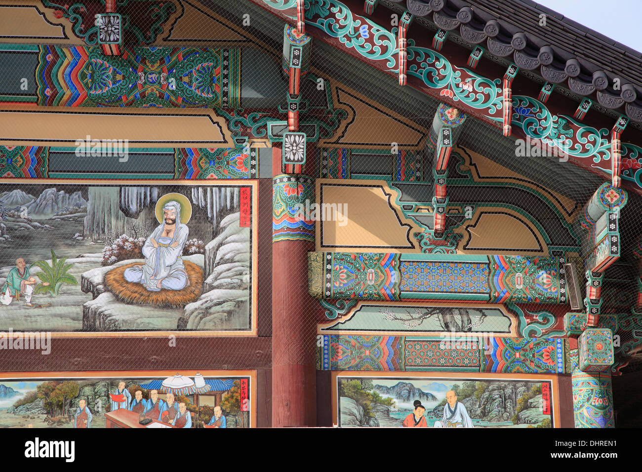 South Korea, Seoul, Bongeun-sa, buddhist temple Stock Photo - Alamy