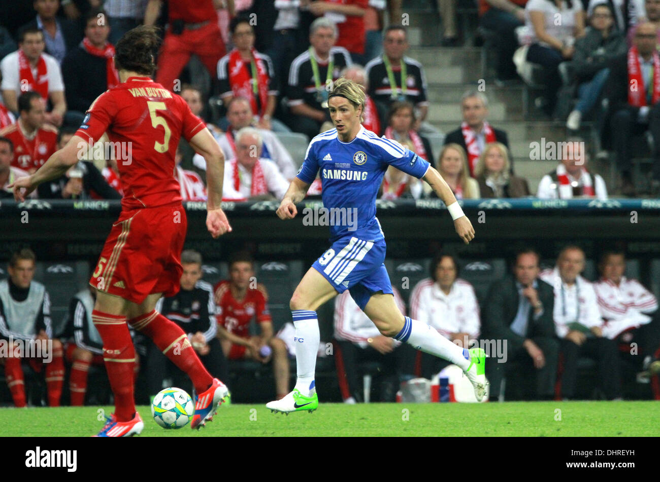 Fernando Torres The 2012 UEFA Champions League final match between ...