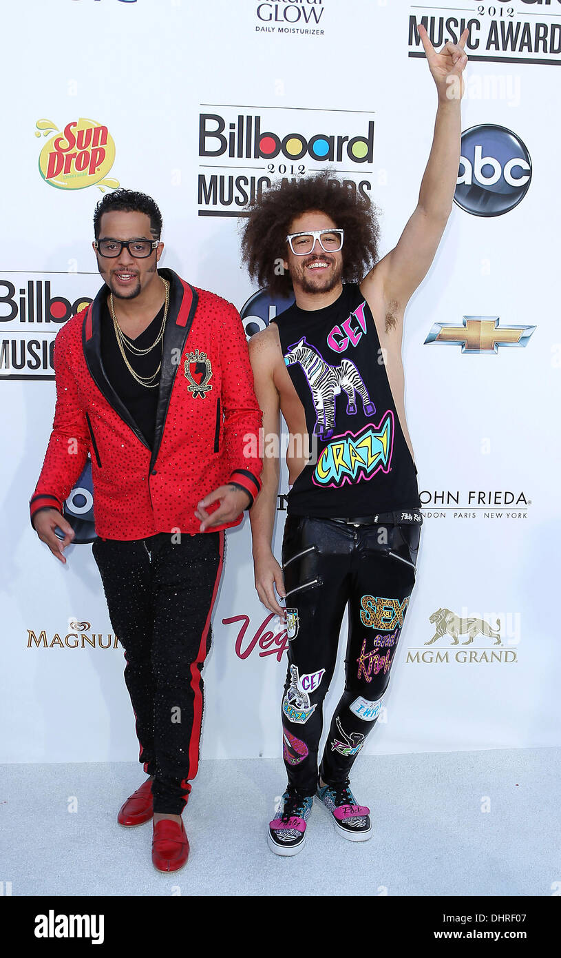 LMFAO 2012 Billboard Music Awards, held at MGM Grand Garden Arena ...